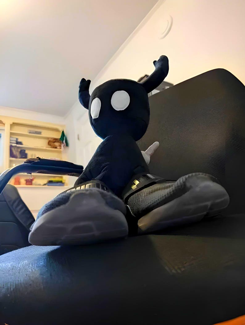 Hollow Knight Plush Shade - Video Game Gift - Soft Stuffed Doll - Etsy