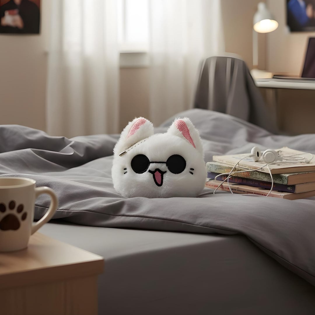 Gojo Satoru Cat Plushie – Jujutsu Kaisen Anime Bag Charm & Keychain - Etsy