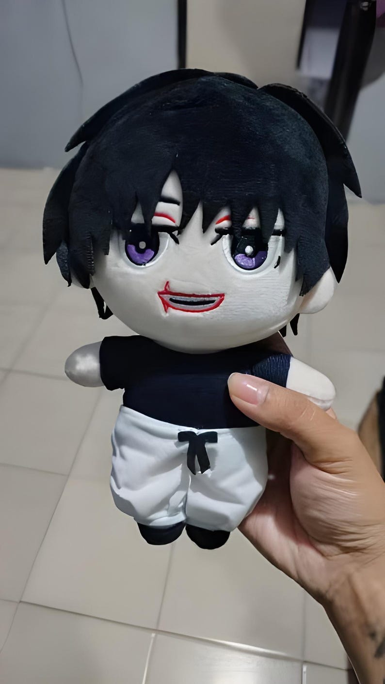 Toji Fushiguro Plush – Jujutsu Kaisen Anime Plushie | Soft Stuffed Doll ...