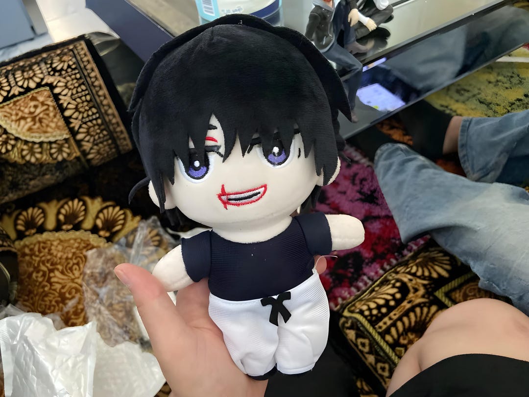 Toji Fushiguro Plush – Jujutsu Kaisen Anime Plushie | Soft Stuffed Doll ...