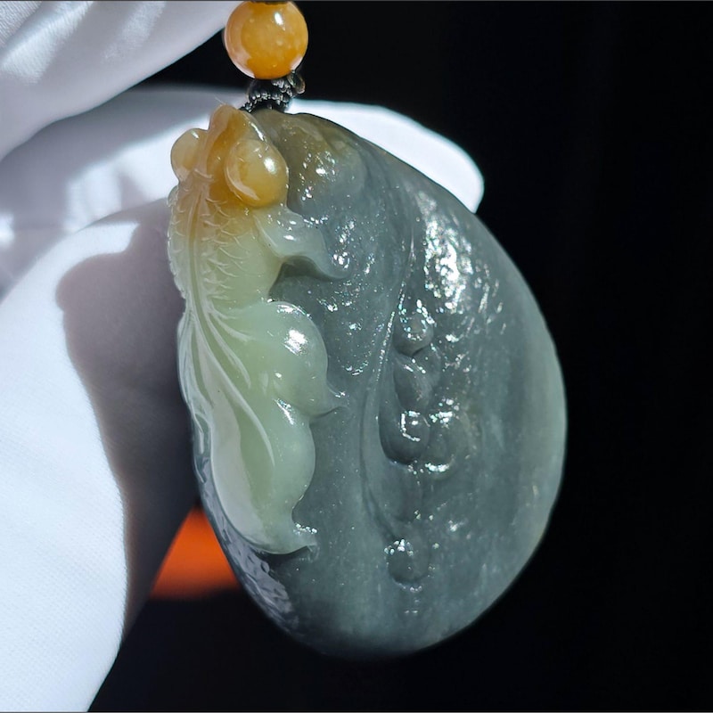 Jade Goldfish - Etsy
