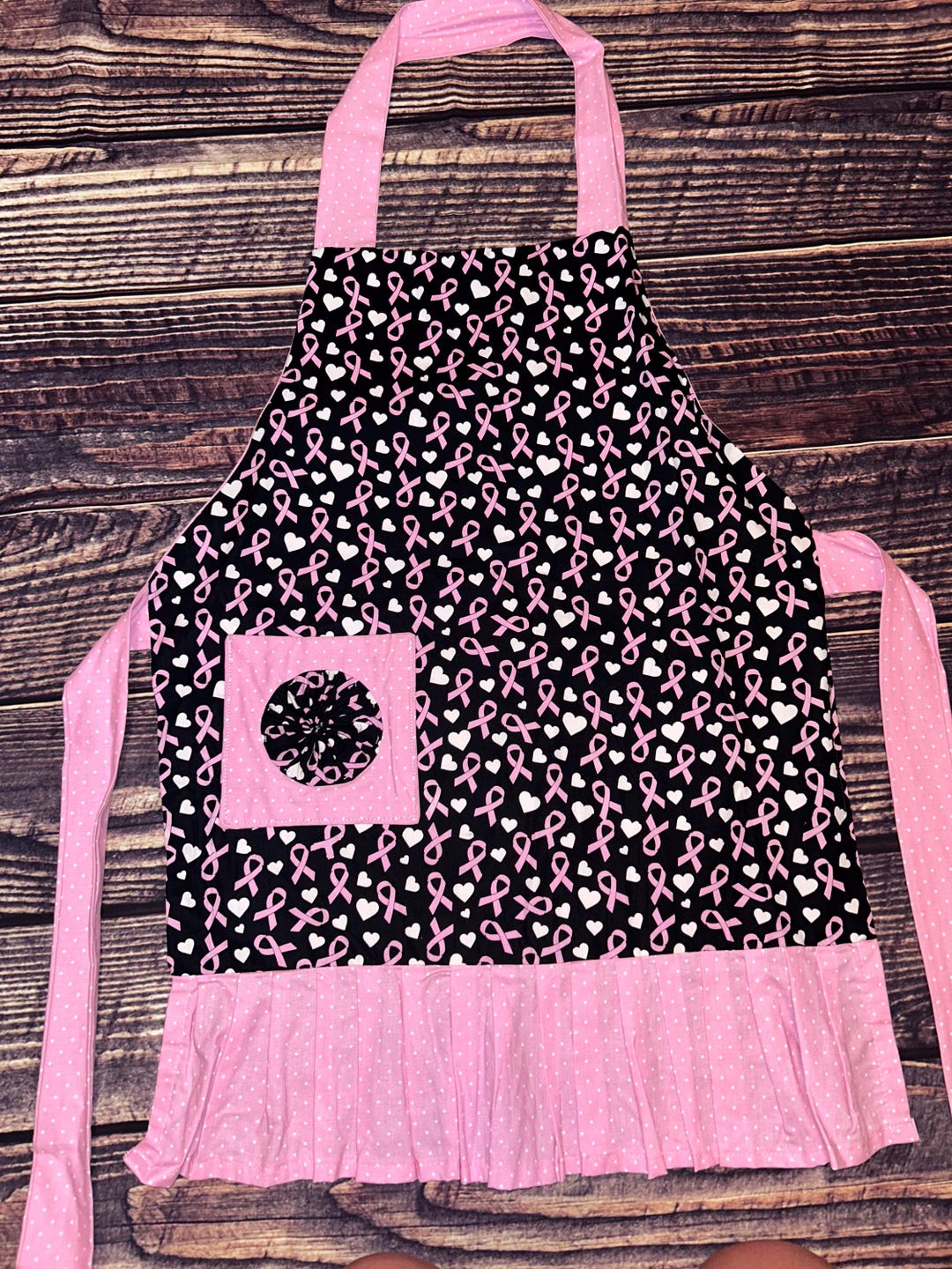 Breast Cancer 3-way Apron - Etsy