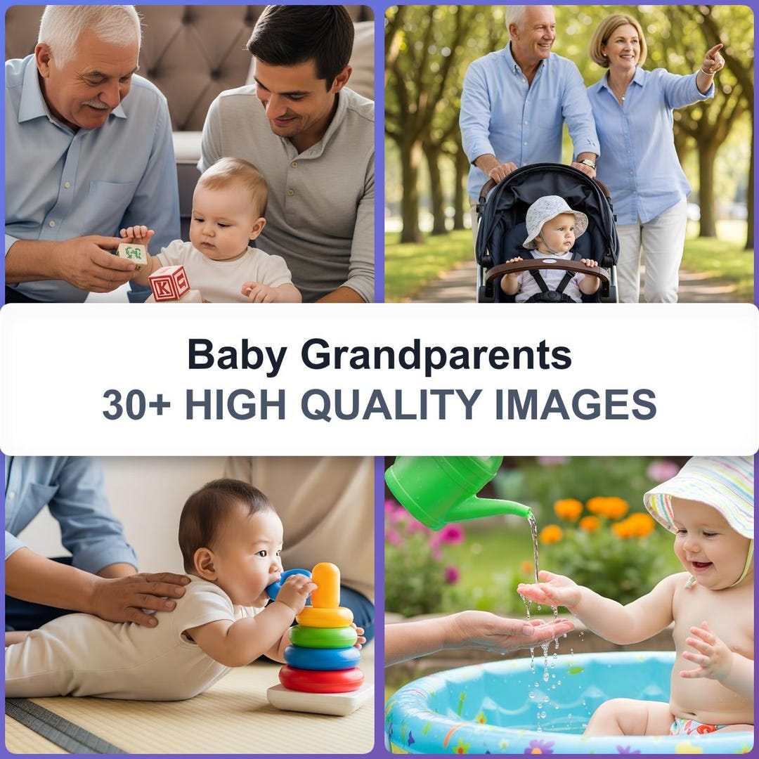 30+ Baby Grandparents Digital Images - Cozy Family Newborn Backdrops ...