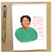 Stacey Abrams Portrait Card and Inspiring Quote, 5x7 Card - Etsy