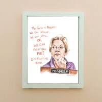Elizabeth Warren - Etsy