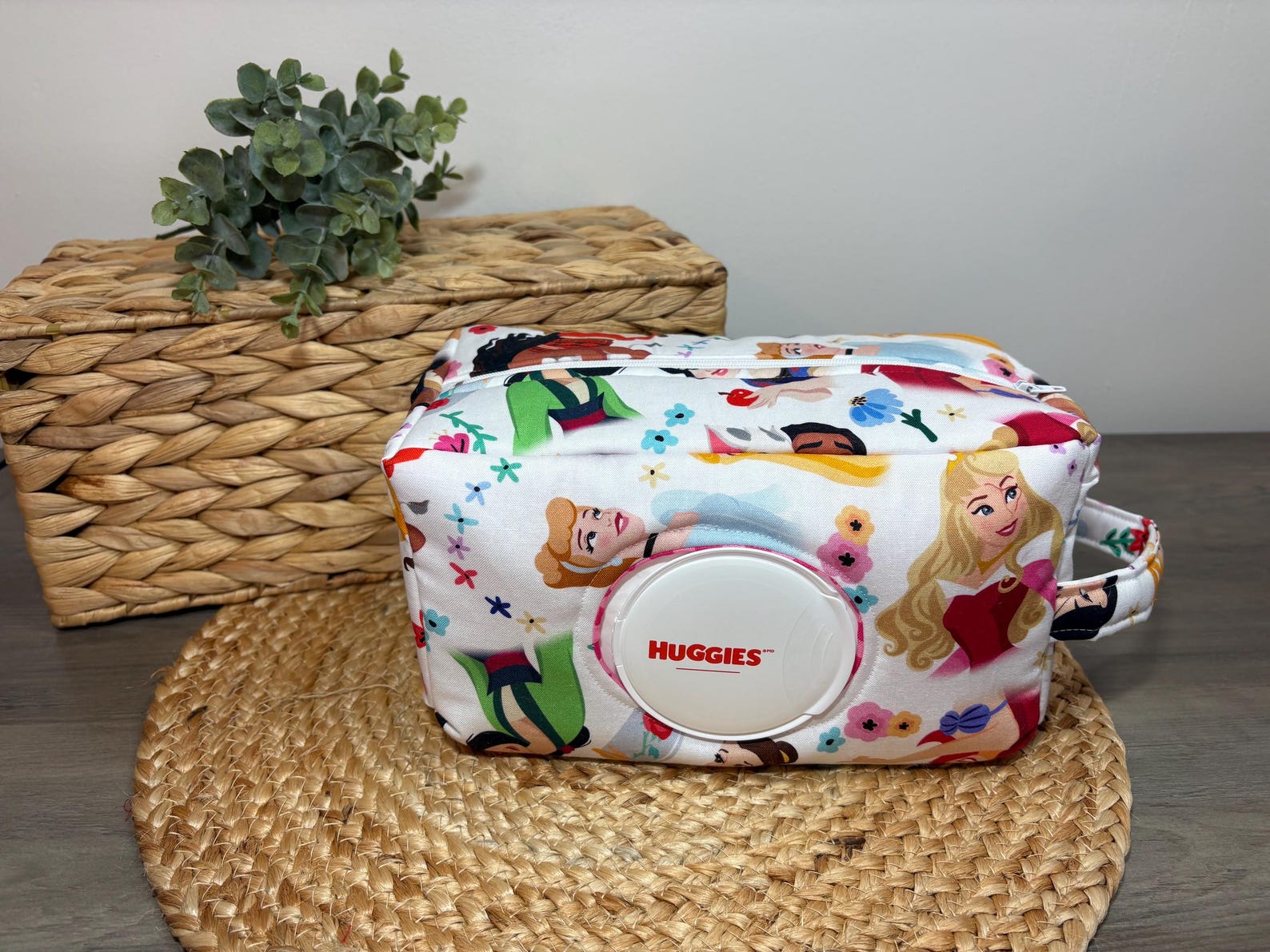 Princess Diaper & Wipe Pouch | Stroller Bag | Functional Baby Gift | On ...