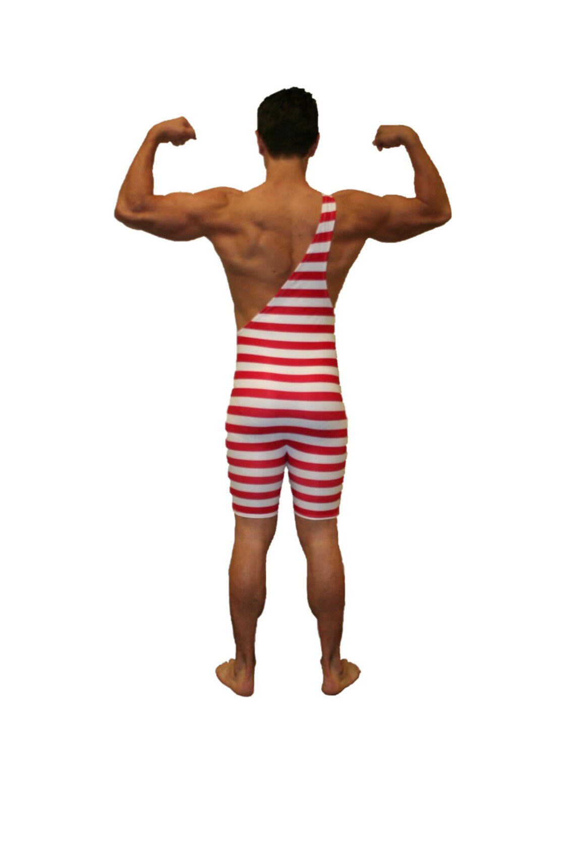 Strongman Costume Single Shoulder Men's Wrestling Singlet - Etsy