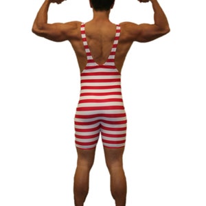 Strongman Costume Mens Double Strap Wrestling Singlet - Etsy