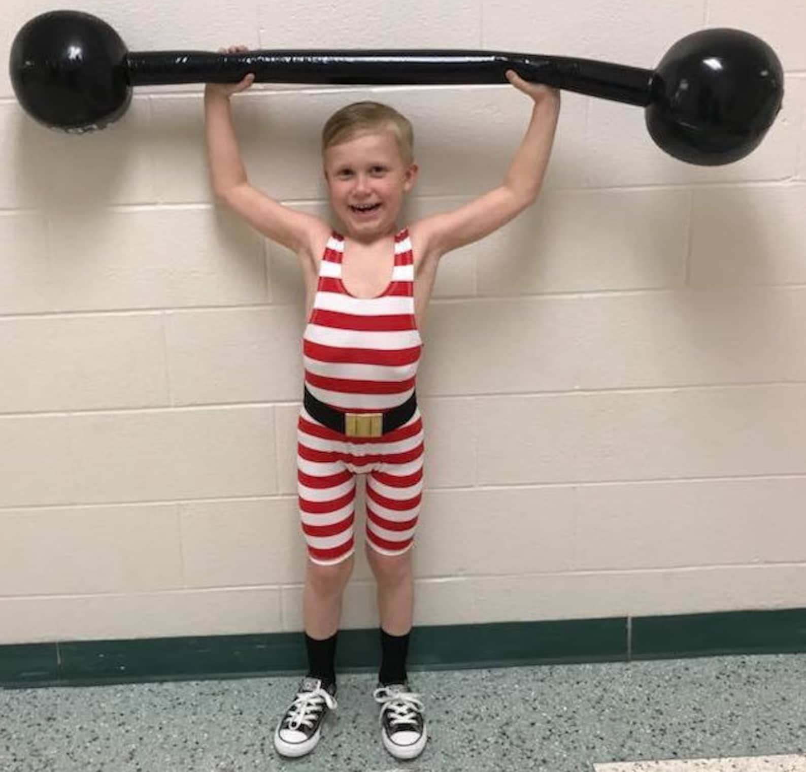Strongman Costume for Little Children Toddler With Belt - Etsy