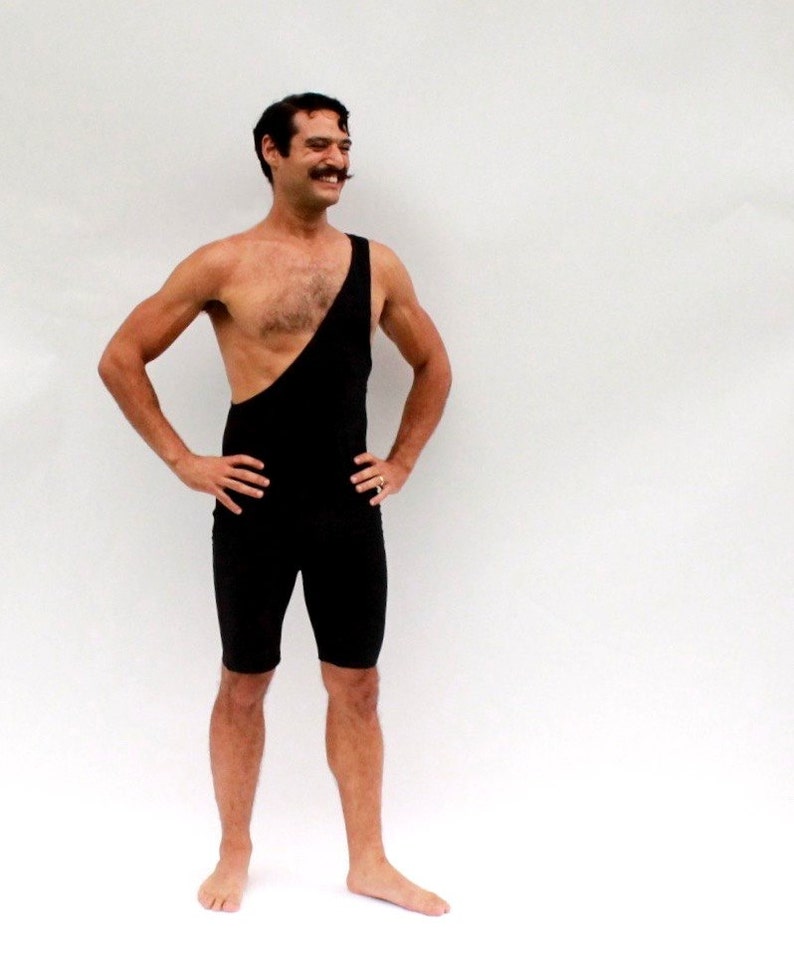 Strongman Costume Wrestling Singlet Men's Black Single - Etsy