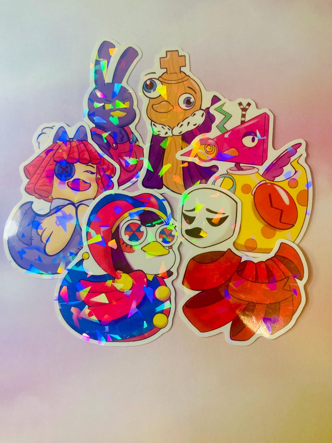 The Amazing Digital Circus Rubber Duck Stickers - Etsy