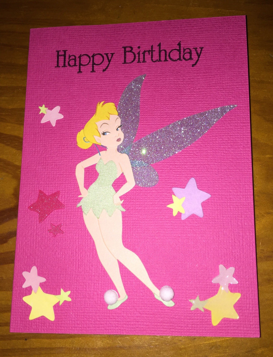 Tinkerbell Birthday Card - Etsy