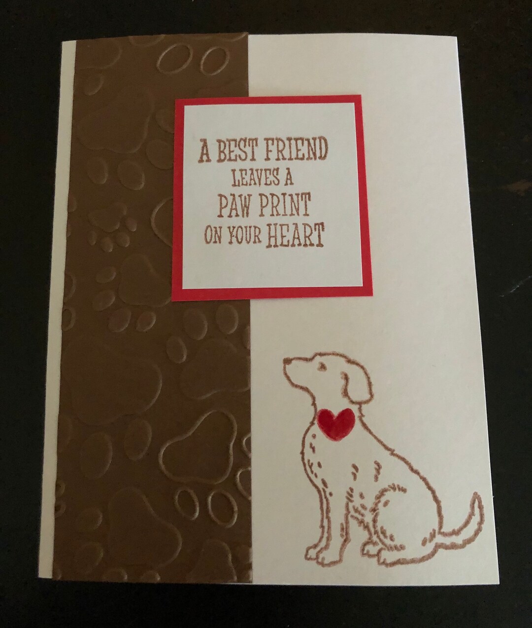 Loss of Pet (dog) Card - Etsy