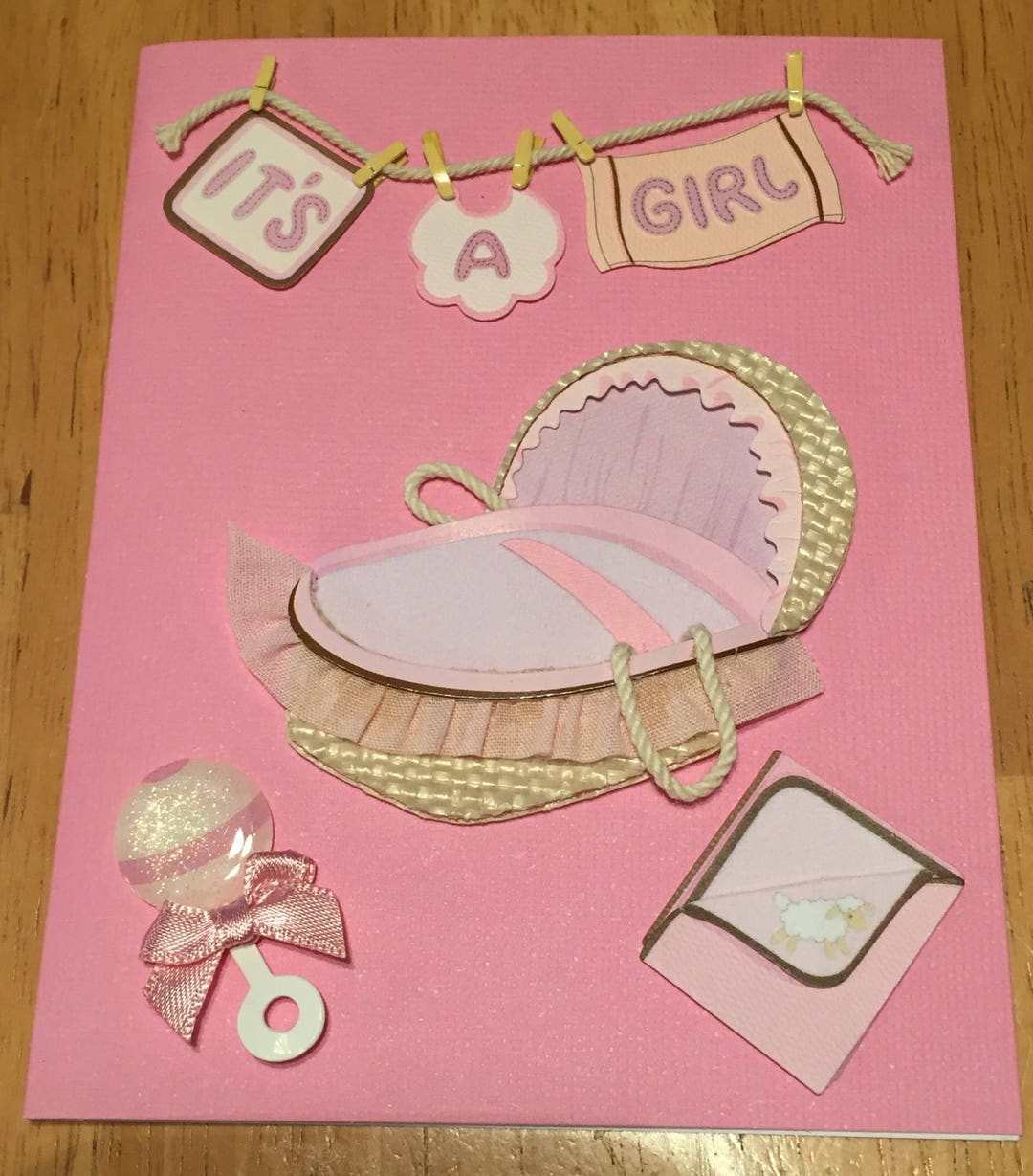 It's a Girl Card - Etsy