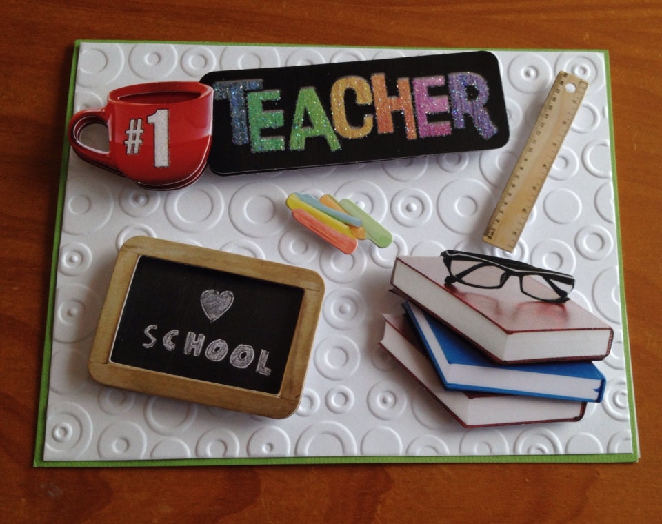 Teacher Card - Etsy