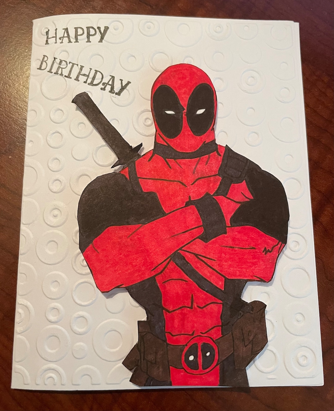 Comic Book Character Birthday Card - Etsy