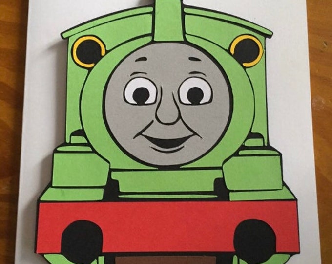 Percy the Train Birthday Card - Etsy