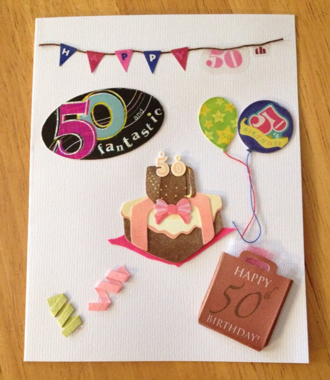 50th Birthday Card - Etsy