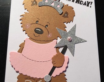 Princess Themed Birthday Card - Etsy
