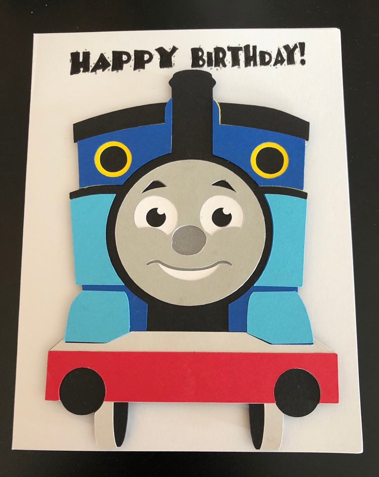 Thomas And Friends Birthday Card