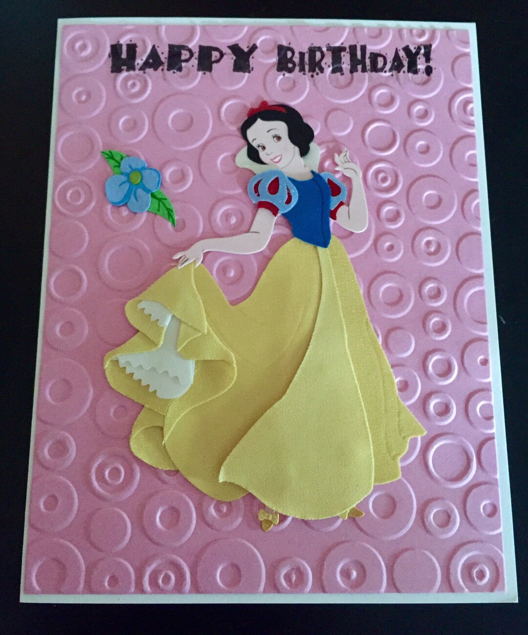 Snowwhite Birthday Card - Etsy