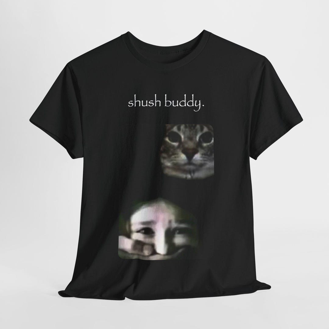 Scary Cat Kidnapping | Silly Aesthetic Tee | Spooky Halloween Cat ...