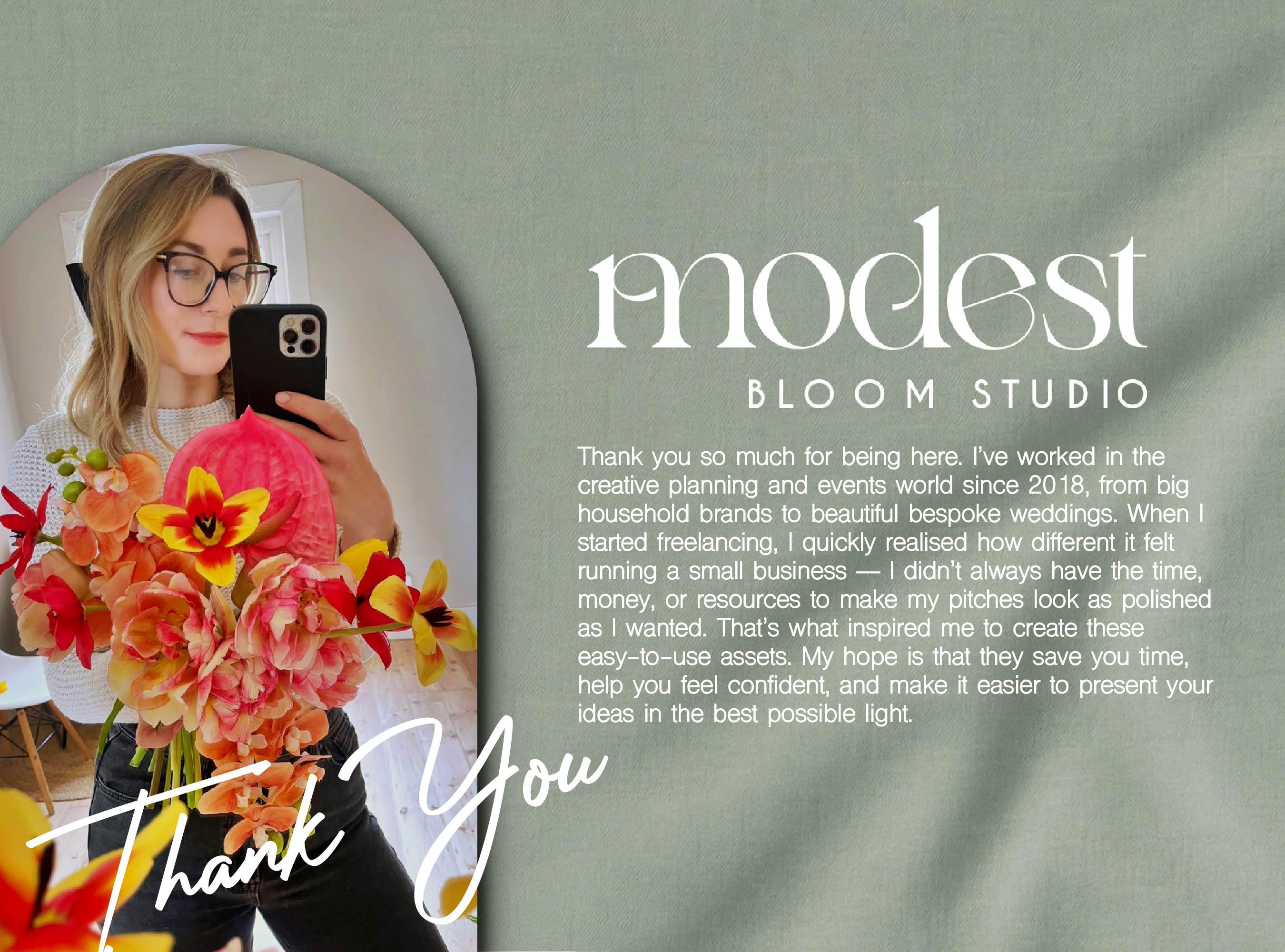 Wedding Planner Proposal Template: Editable Event Pitch (google Slides ...