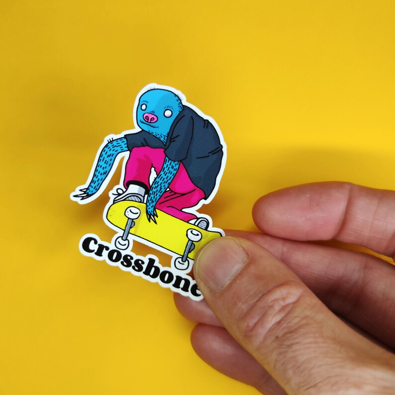 Animals Doing Skateboard Tricks. Stickers - Etsy
