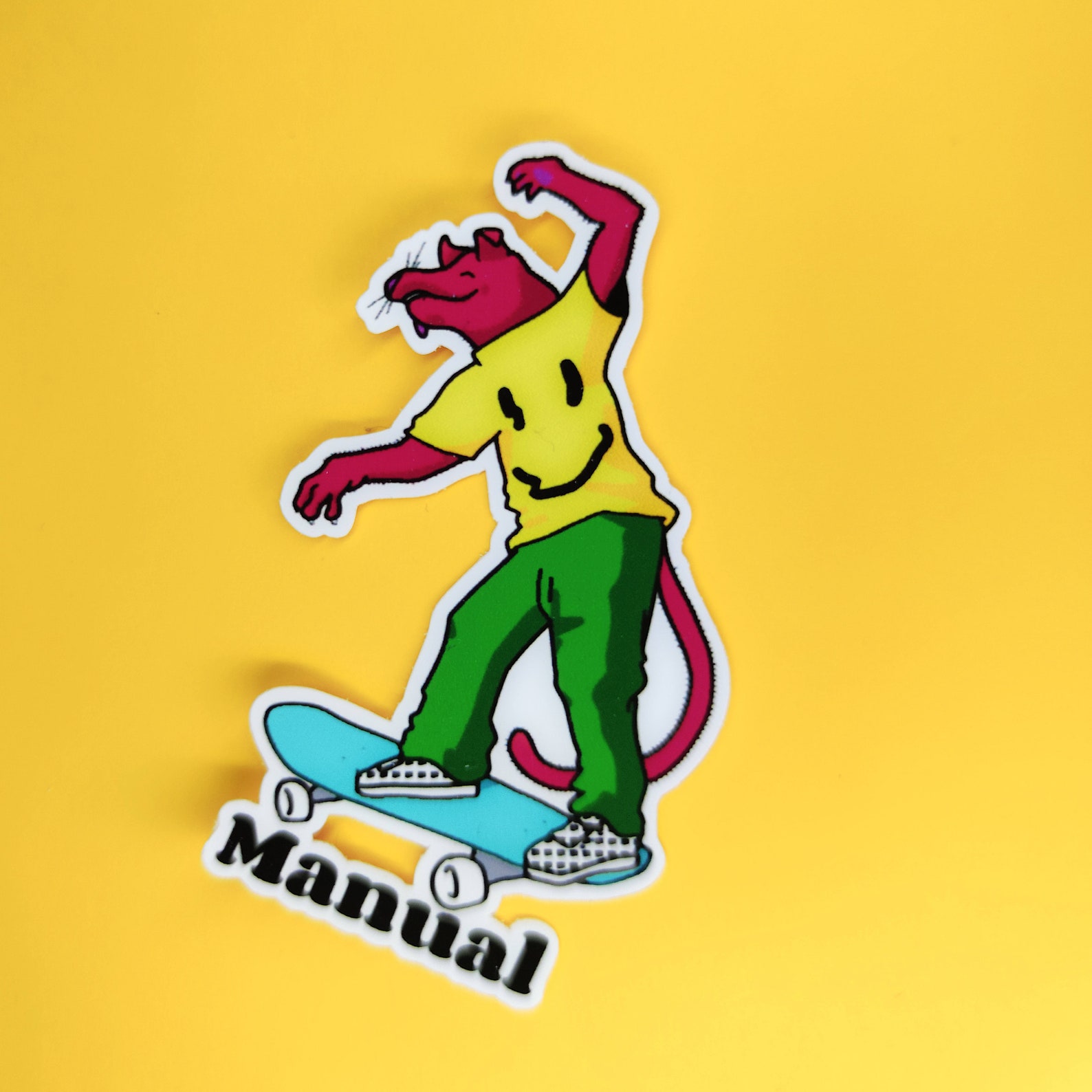 Animals Doing Skateboard Tricks. Stickers - Etsy