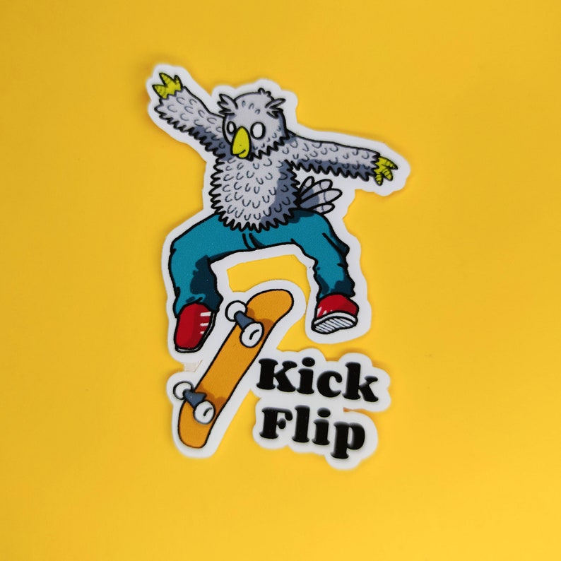 Animals Doing Skateboard Tricks. Stickers - Etsy