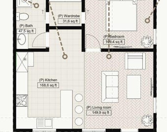 small studio adu plans