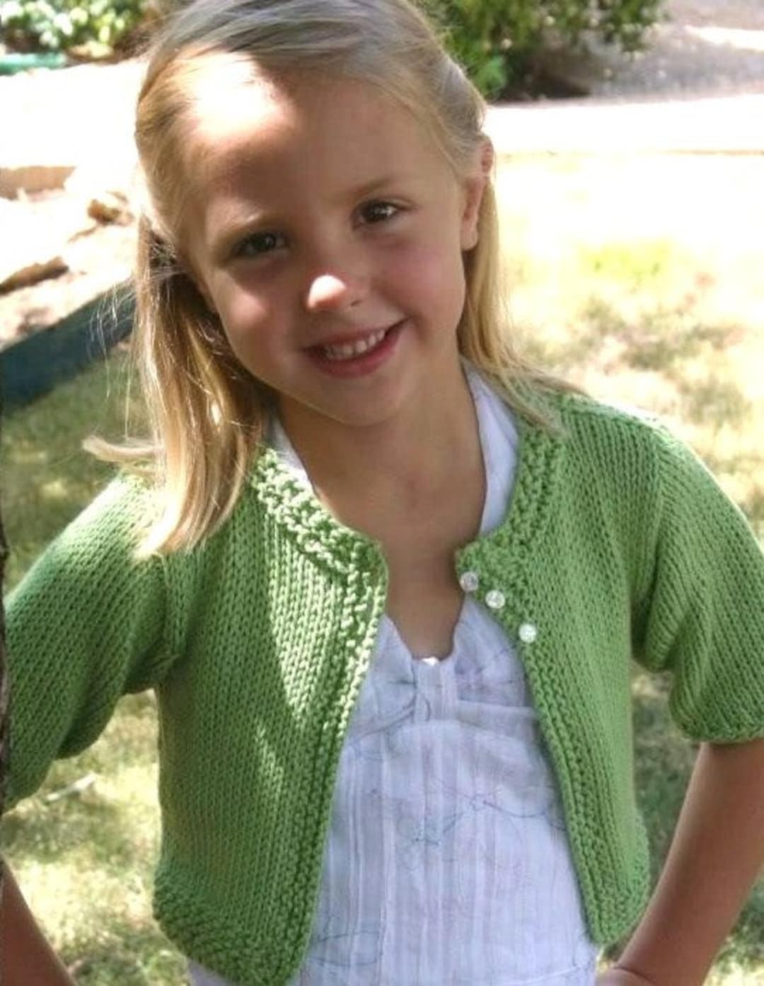 Girls Cardigan KNITTING Pattern,girls Jumper Knitting Pattern,girls ...