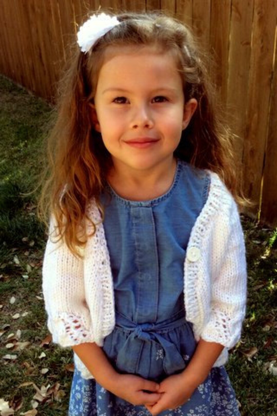 Girls Cardigan KNITTING Pattern,girls Sweater Knitting Pattern,white ...