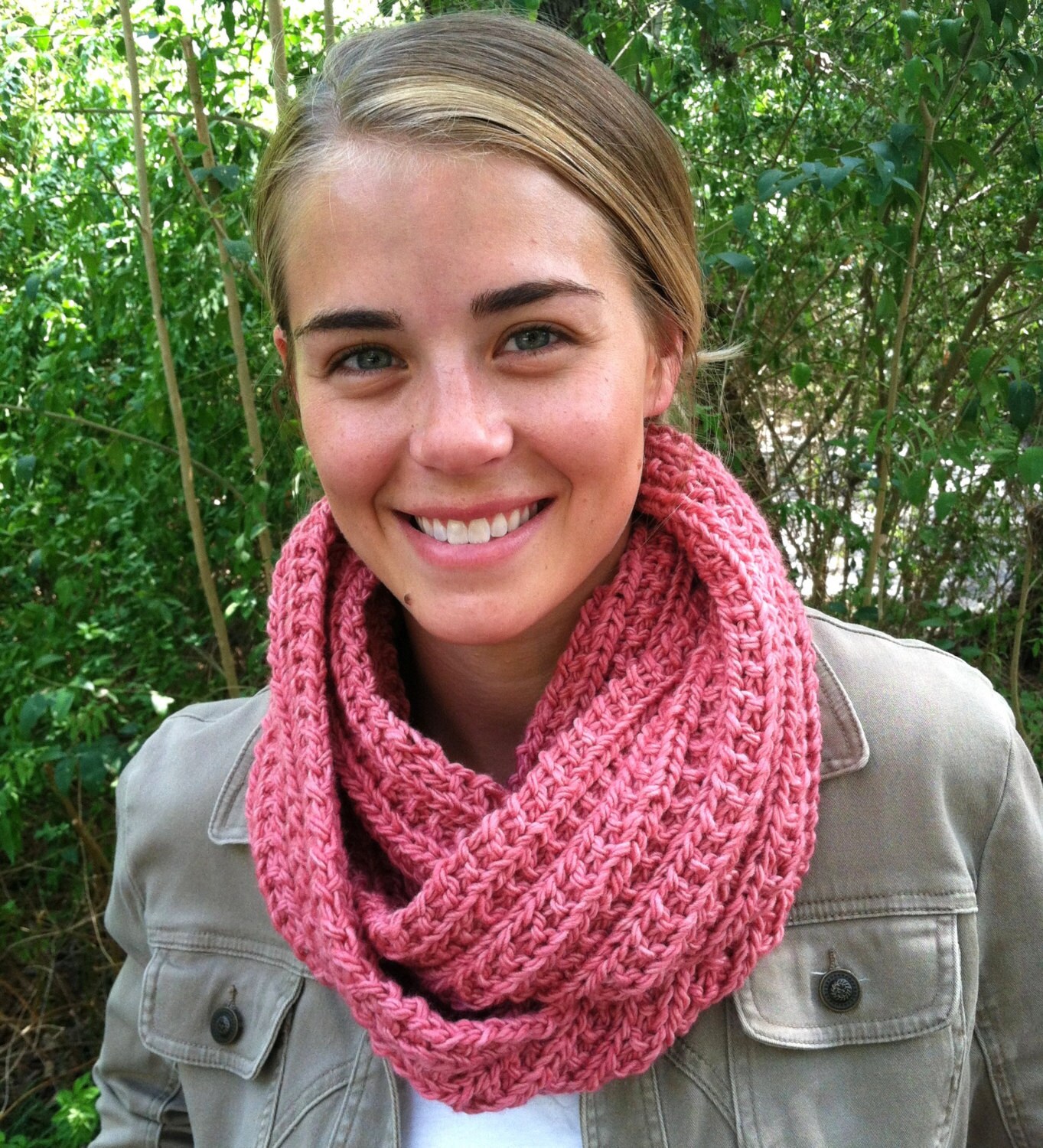 Infinity Cowl KNITTING Pattern,women Chunky Cowl Knitting Pattern ...