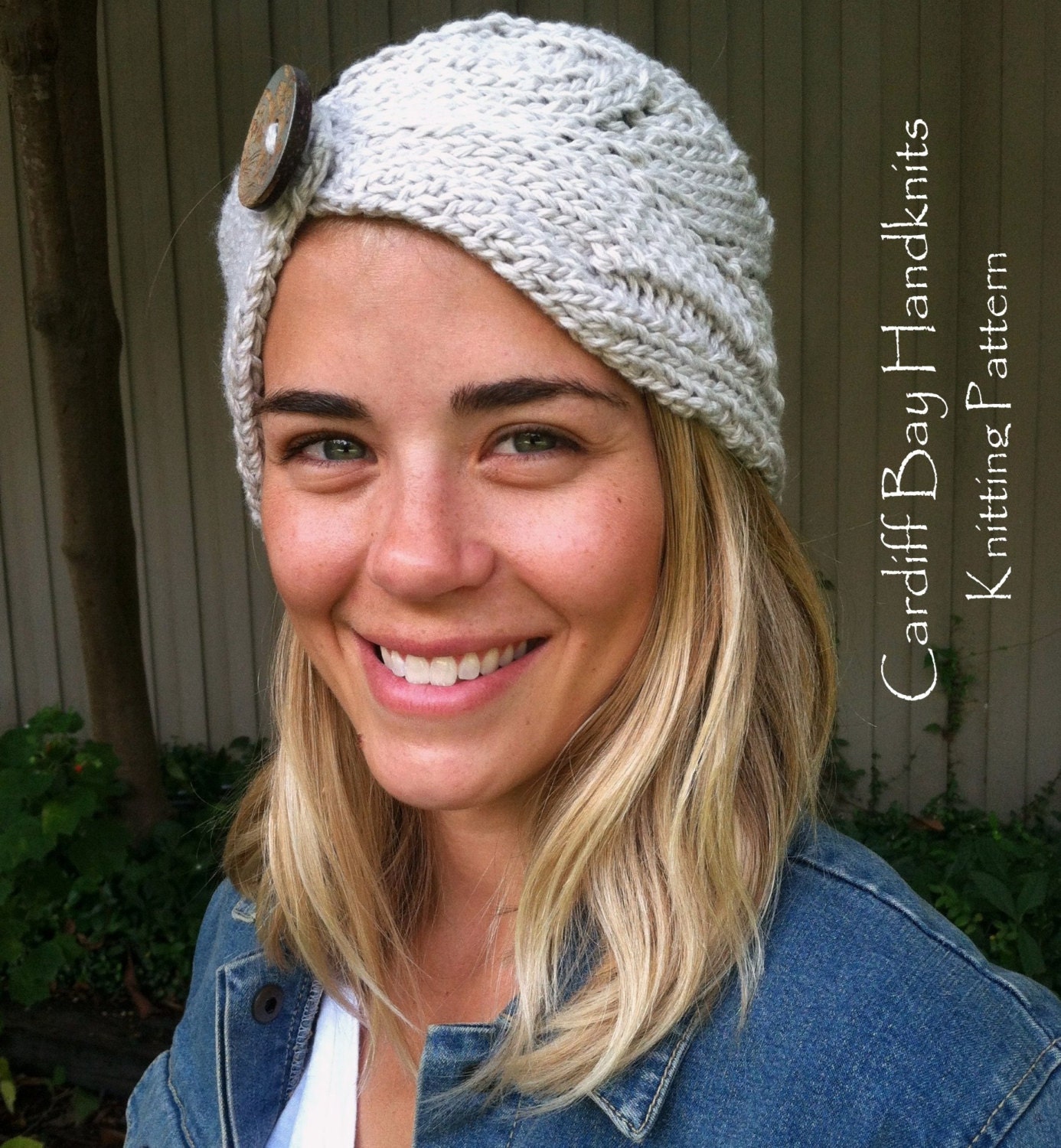 KNITTING PATTERN Knit Head Wrap,knit Ear Warmer,knit Headband,lace ...