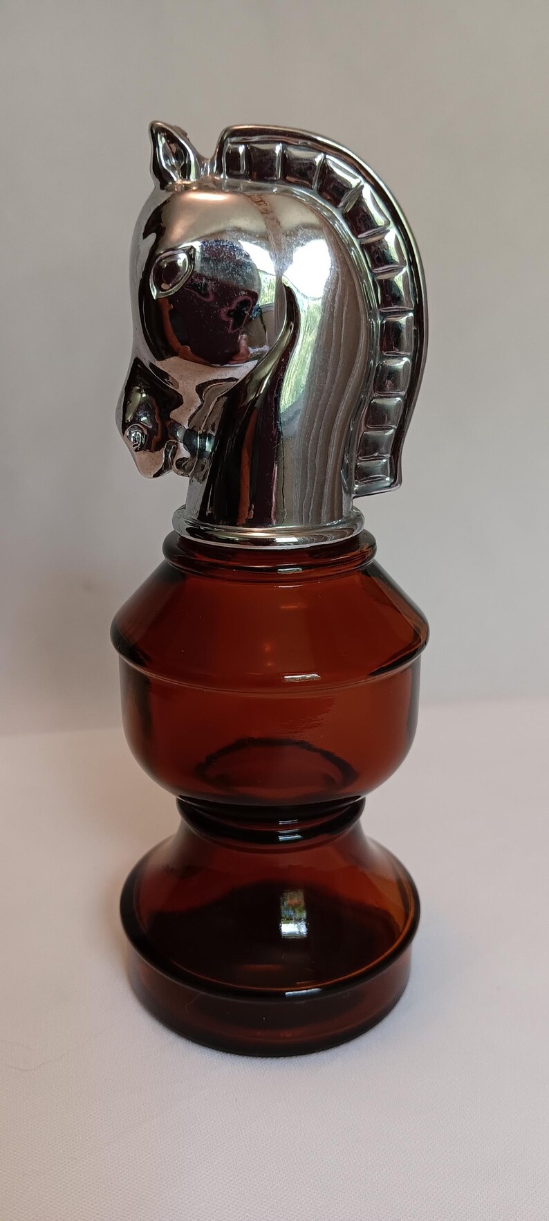 Avon Rook Chess Piece Horse Head Aftershave Bottle, Empty - Etsy