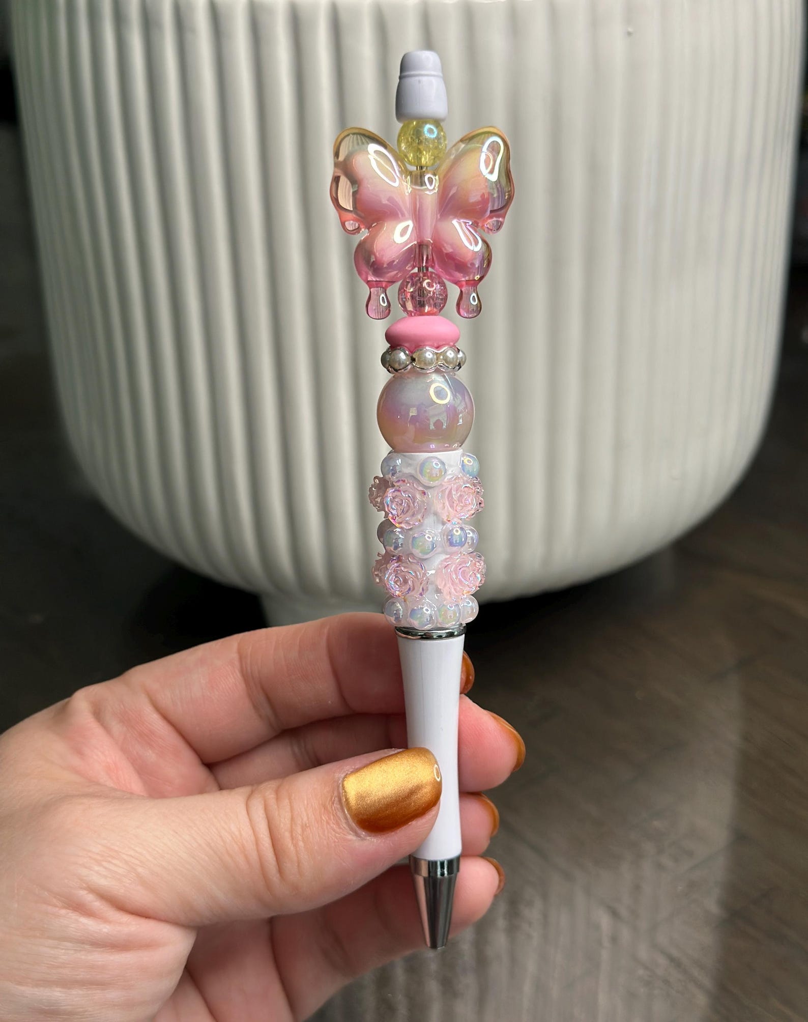 Whimsical Butterfly Beaded Pens - Etsy