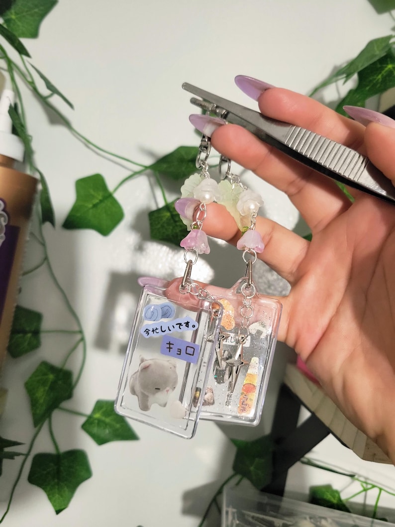 Juminocore Photoframe Keychain Design|japanese Stickers|resin Layer ...