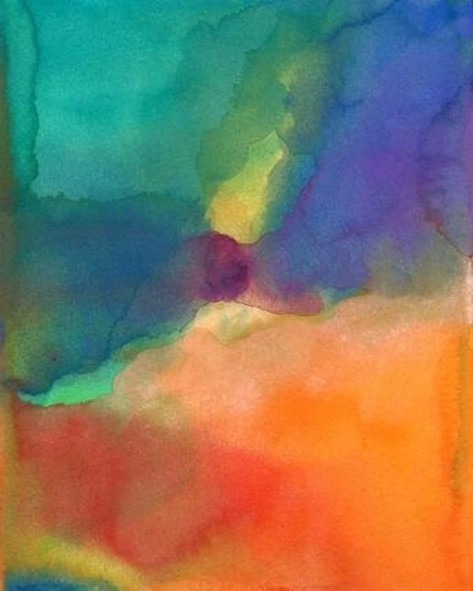 Large Art Print Abstract Watercolor 16 X 20 Magical - Etsy Australia Large Art Print Abstract Watercolor 16 X 20 Magical - Etsy Australia