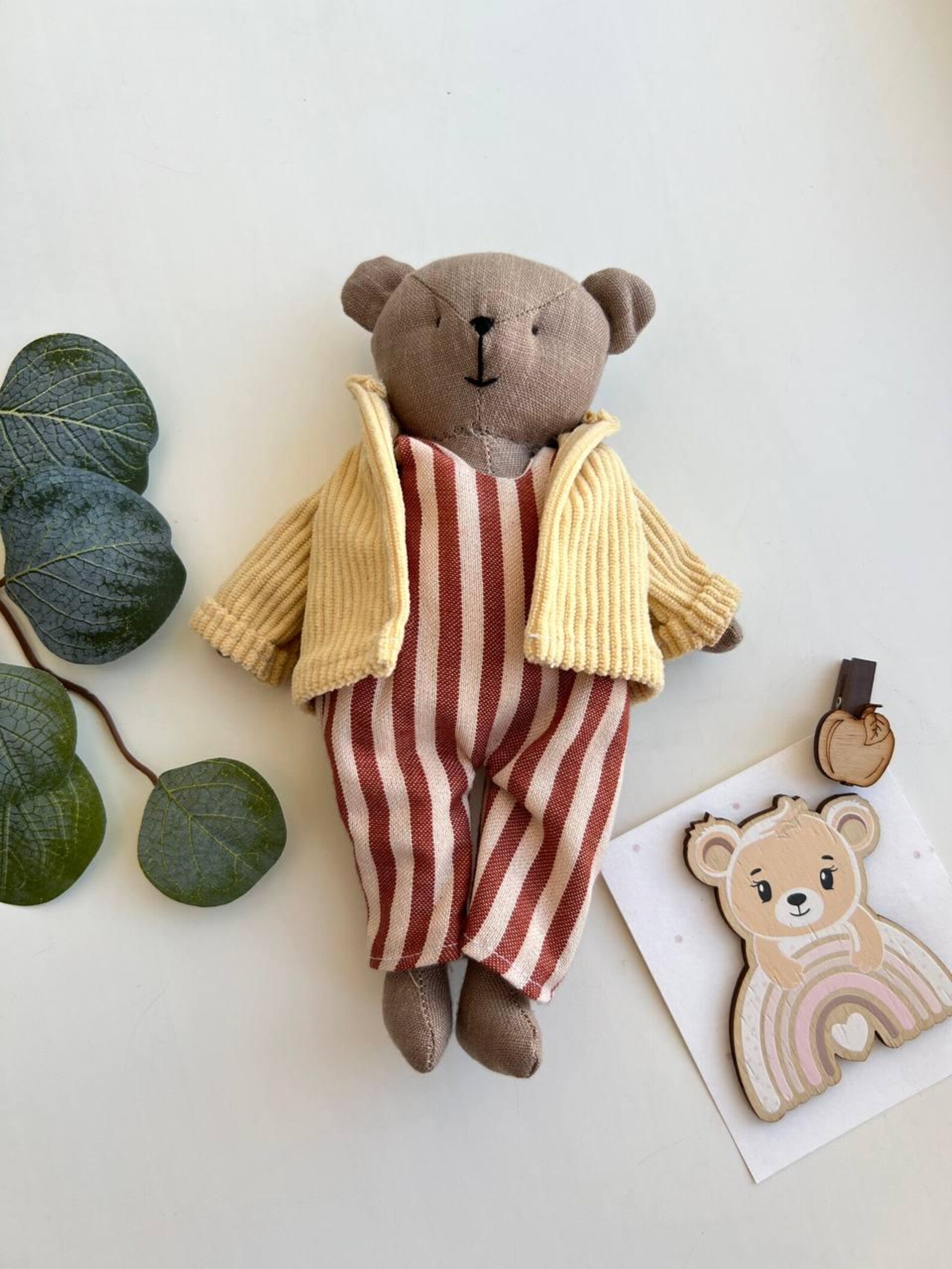 Memory Bear: Handmade Crochet Teddy Bear Lovey - Etsy