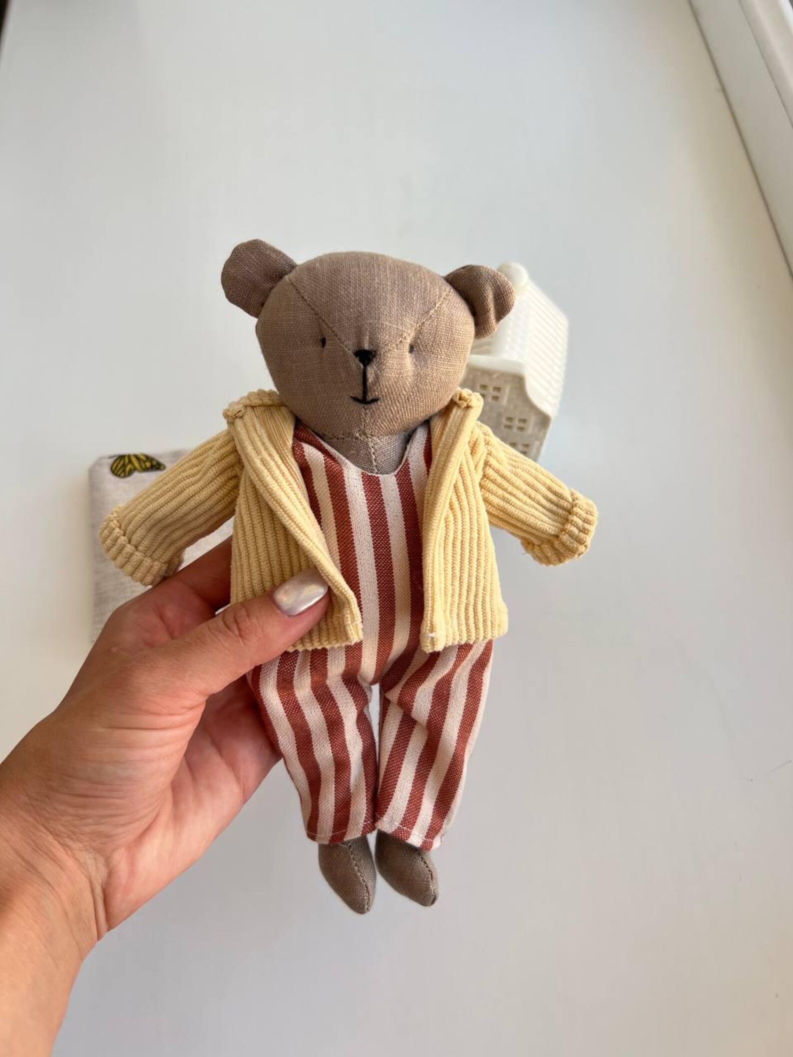 Memory Bear: Handmade Crochet Teddy Bear Lovey - Etsy
