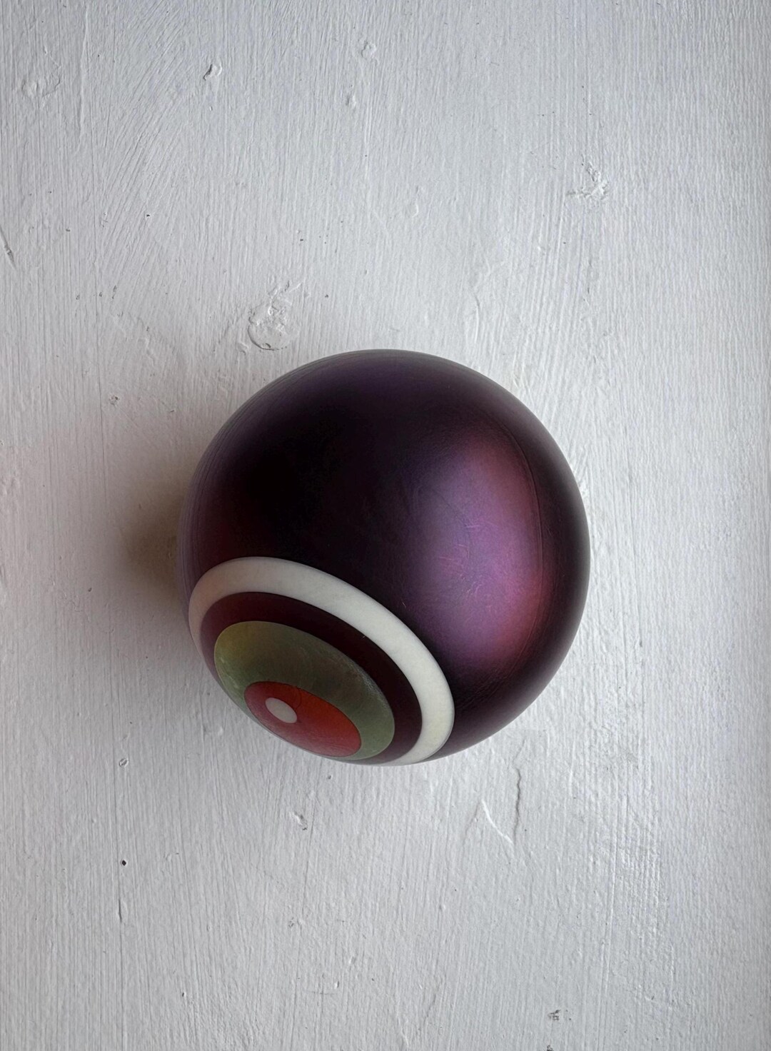 Art Glass Paperweight by Stuart Abelman - Rare Vintage Collectible 1982 ...