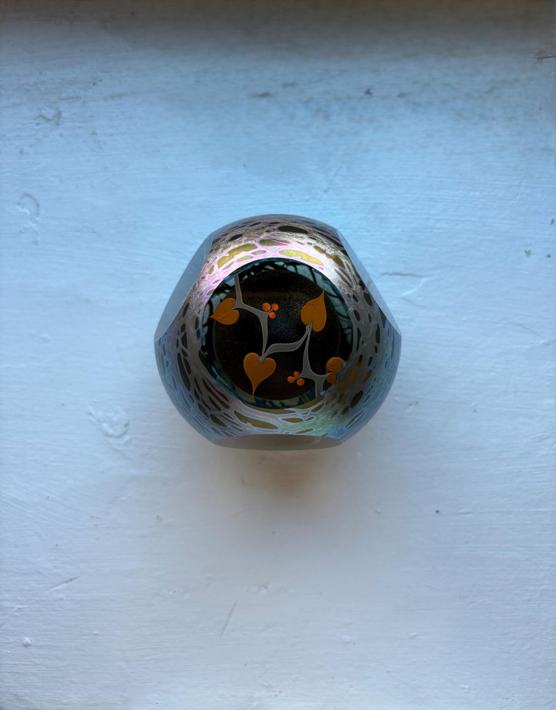 Art Glass Paperweight by Stuart Abelman - Rare Vintage Collectible 1982 ...