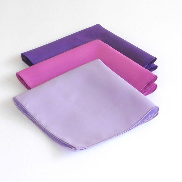 Purple Handkerchief - Etsy