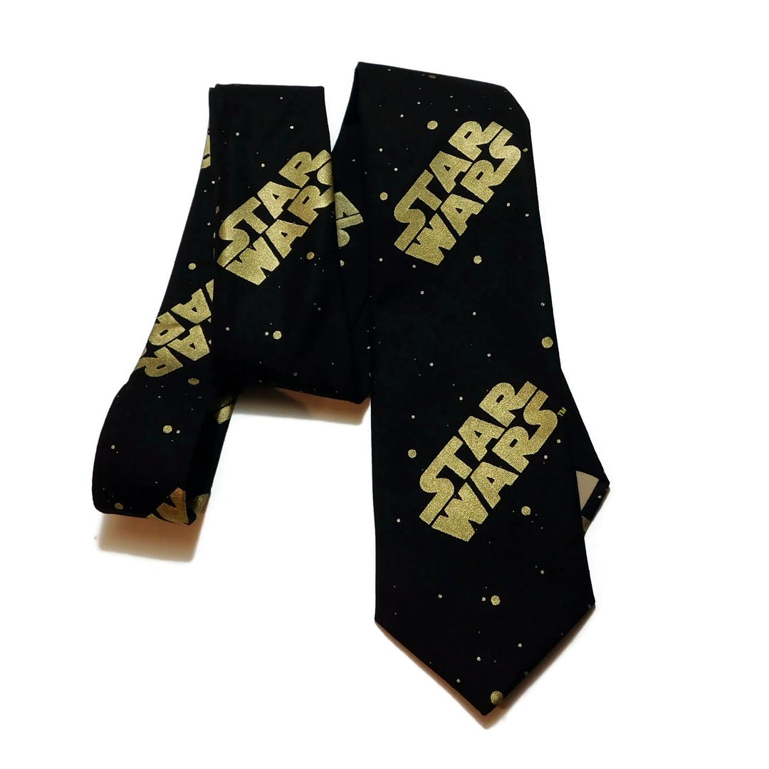 Star Wars Traditional Self Tie Necktie - Etsy