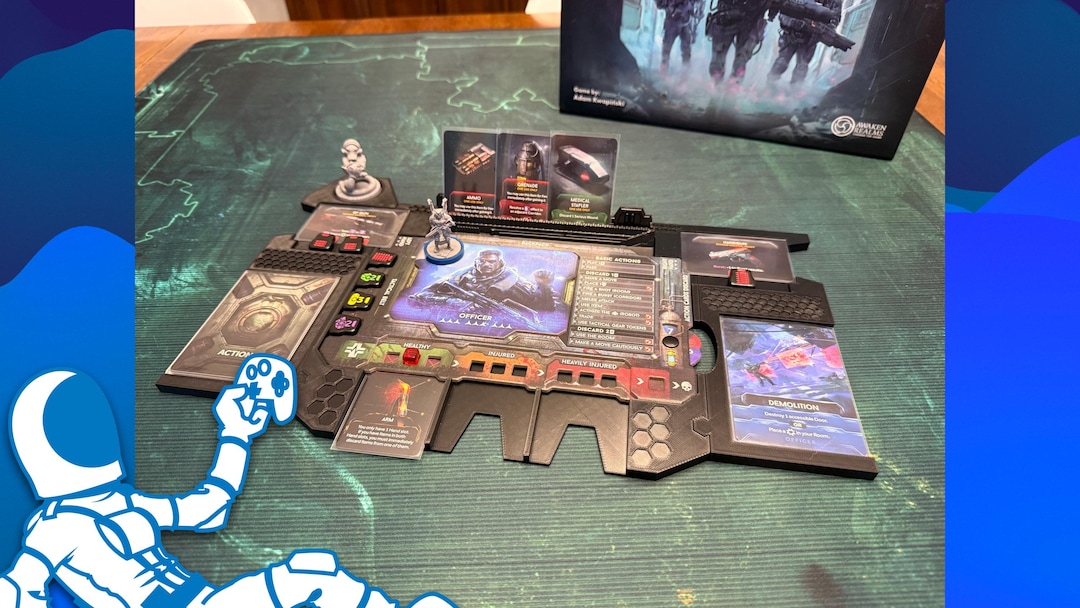 Nemesis Retaliation Player Board - Etsy New Zealand