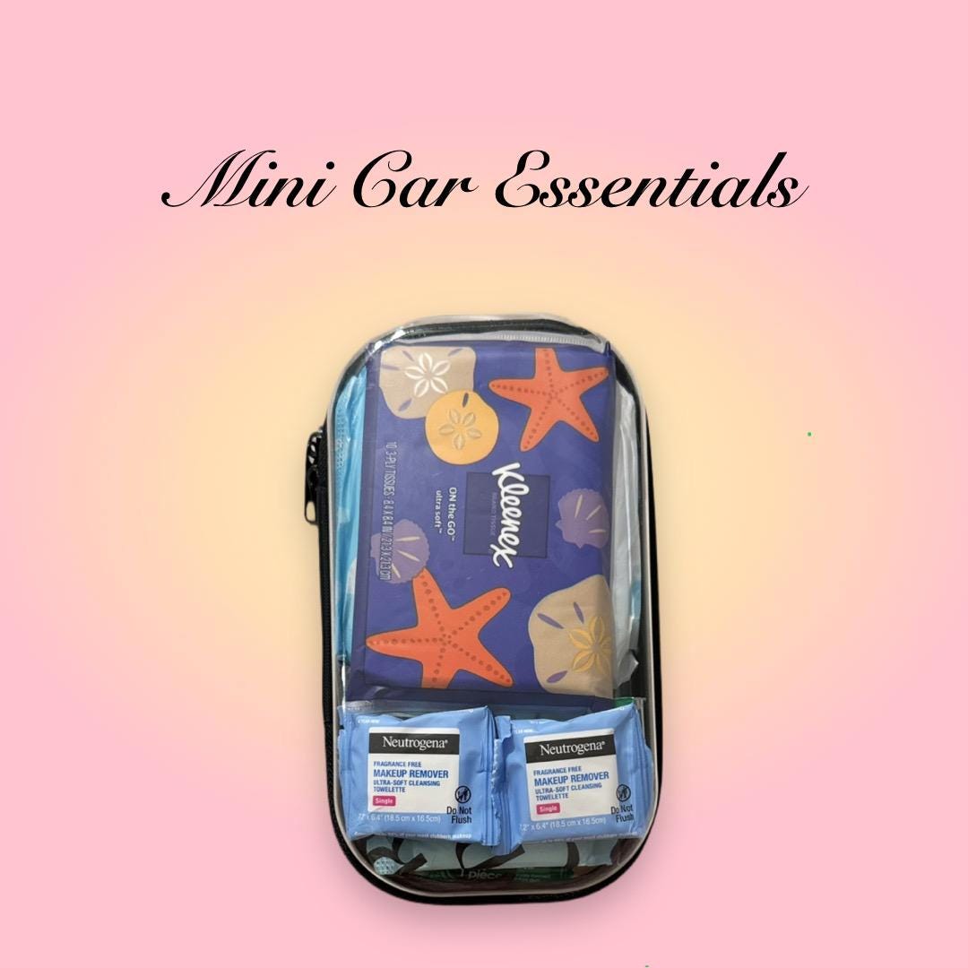 Mini Car Essentials Kit | New Driver Gift, Road Trip Ready, Stocking ...