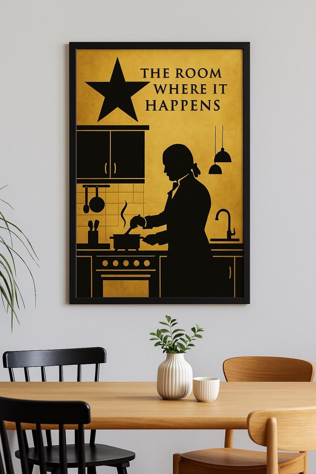 The Room Where It Happens Hamilton Inspired Kitchen Digital Print Wall ...