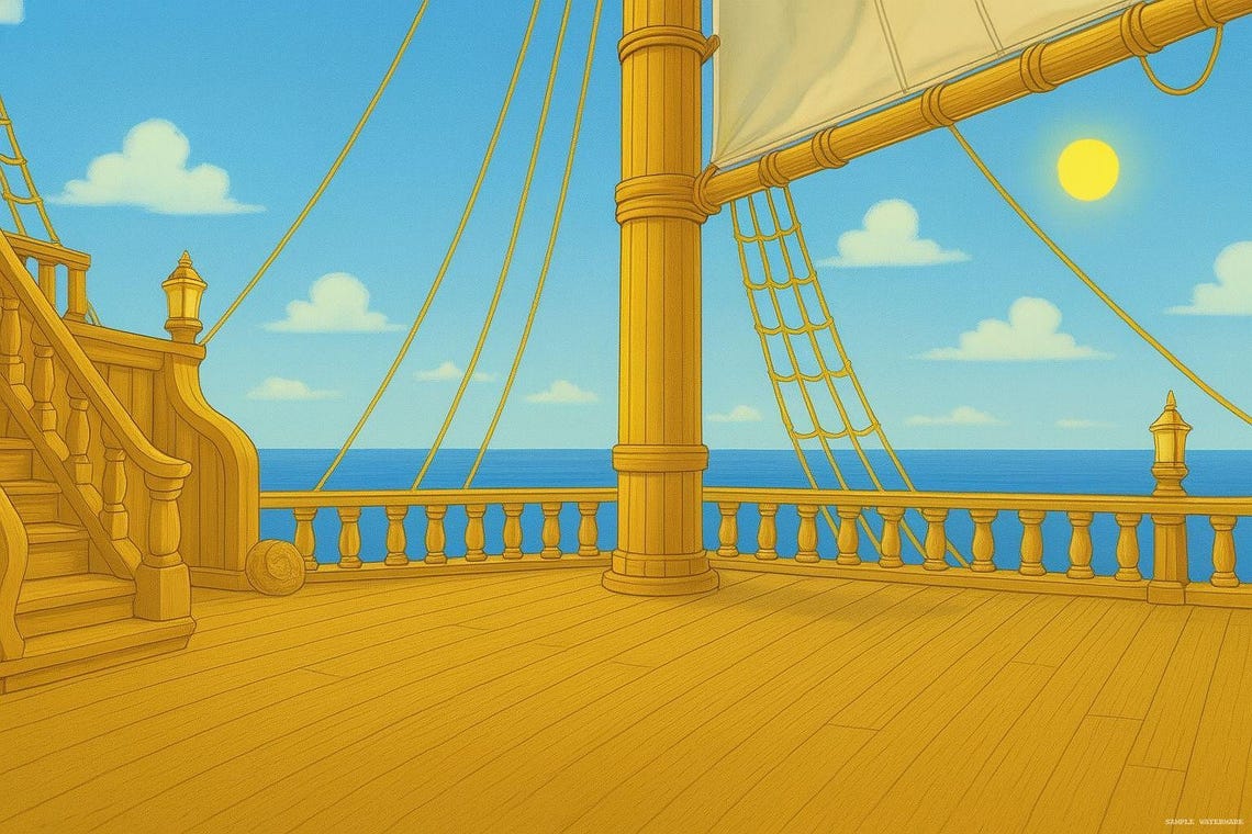 Ship Deck Projection Backdrop - Etsy