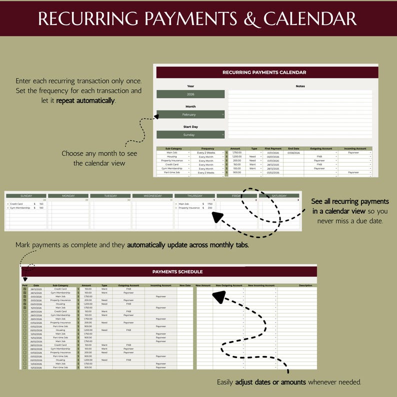 Ultimate Budget Planner Spreadsheet – Google Sheets | Monthly Budget ...